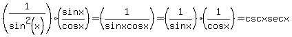 SOLUTION: ((Csc^2x)/cotx))=cscx secx I already have them equal but i ...