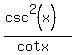 SOLUTION: ((Csc^2x)/cotx))=cscx secx I already have them equal but i ...