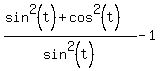 SOLUTION: Use the Pythagorean identity sin^2t+cos^2t=1 to show that cot ...